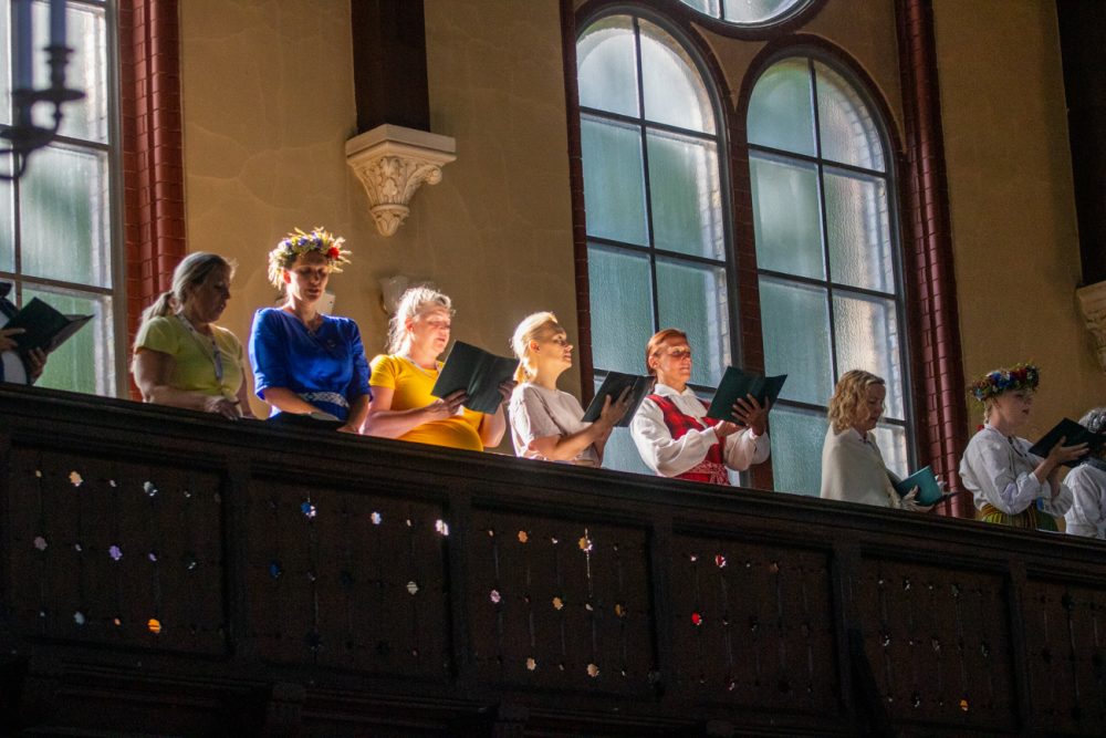 Dziesmu un Deju svētku dievkalpojuma foto galerija