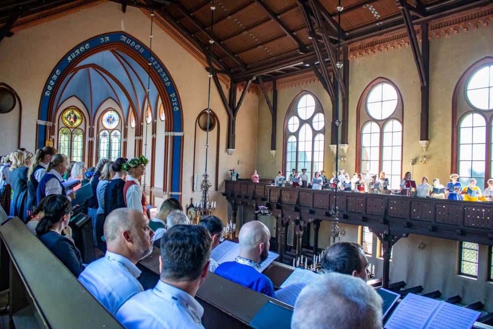 Dziesmu un Deju svētku dievkalpojuma foto galerija